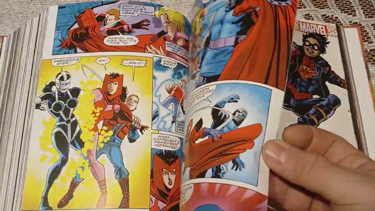 DC MARVEL THE AMALGAM AGE OMNIBUS HC DIRECT MARKET EXCLUSIVE JIM LEE VAR 