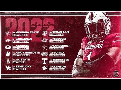 2022 South Carolina football schedule preview!