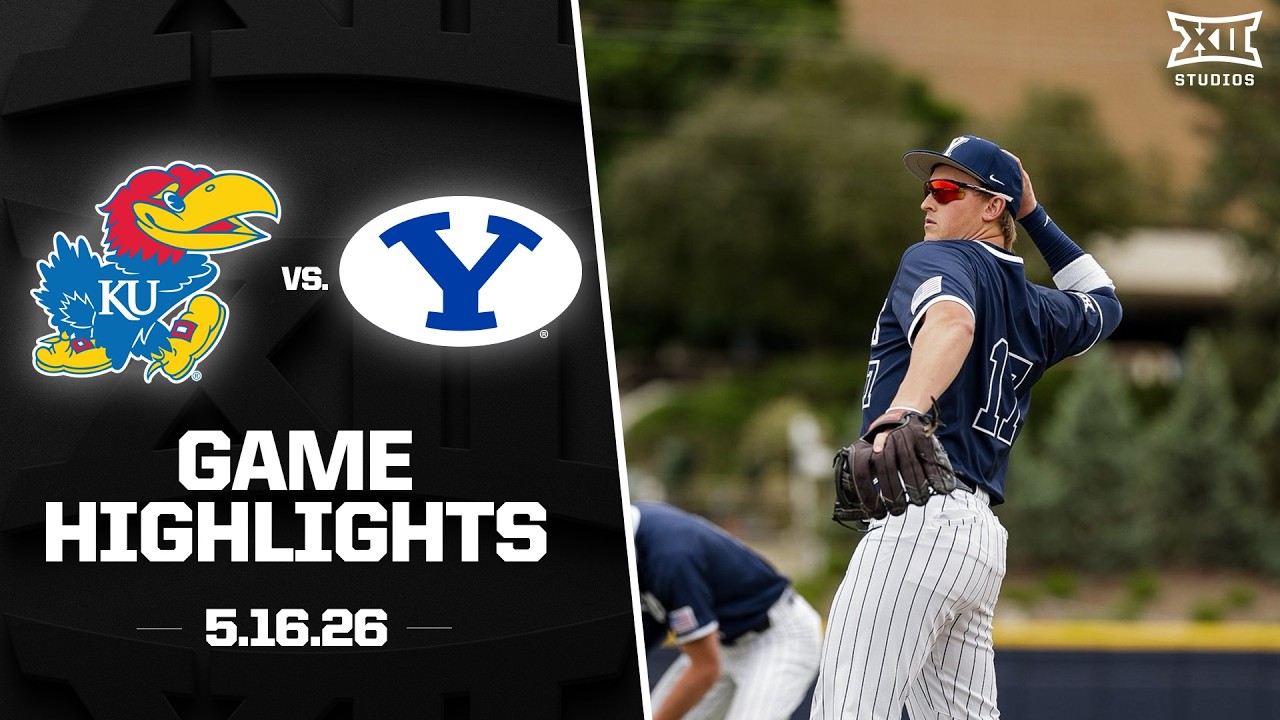 Kansas vs. BYU Highlights (5.16.26) | 2026 Big 12 Baseball