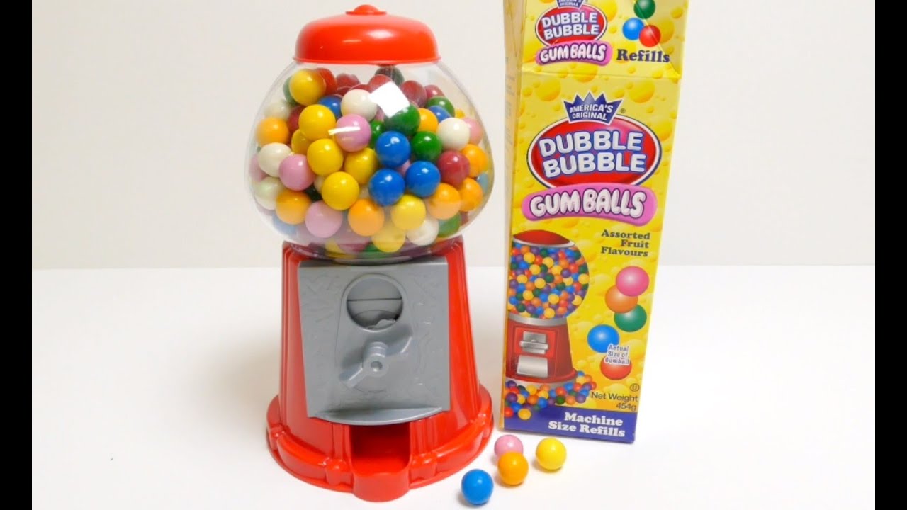 Gumball Machine (Dubble Bubble Gum) - Gum Machine ガムボールマシーン