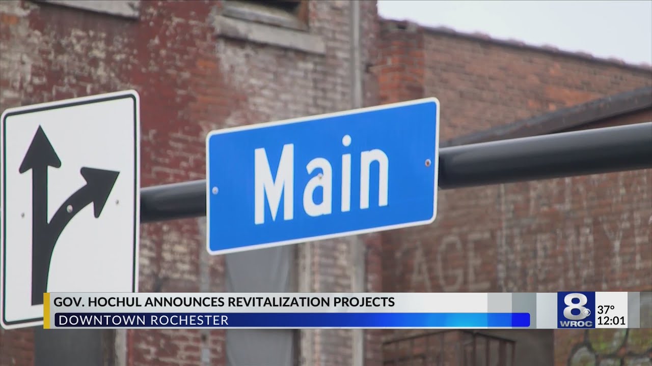 'This is a new era': Governor Hochul announces projects to revitalize Downtown Rochester