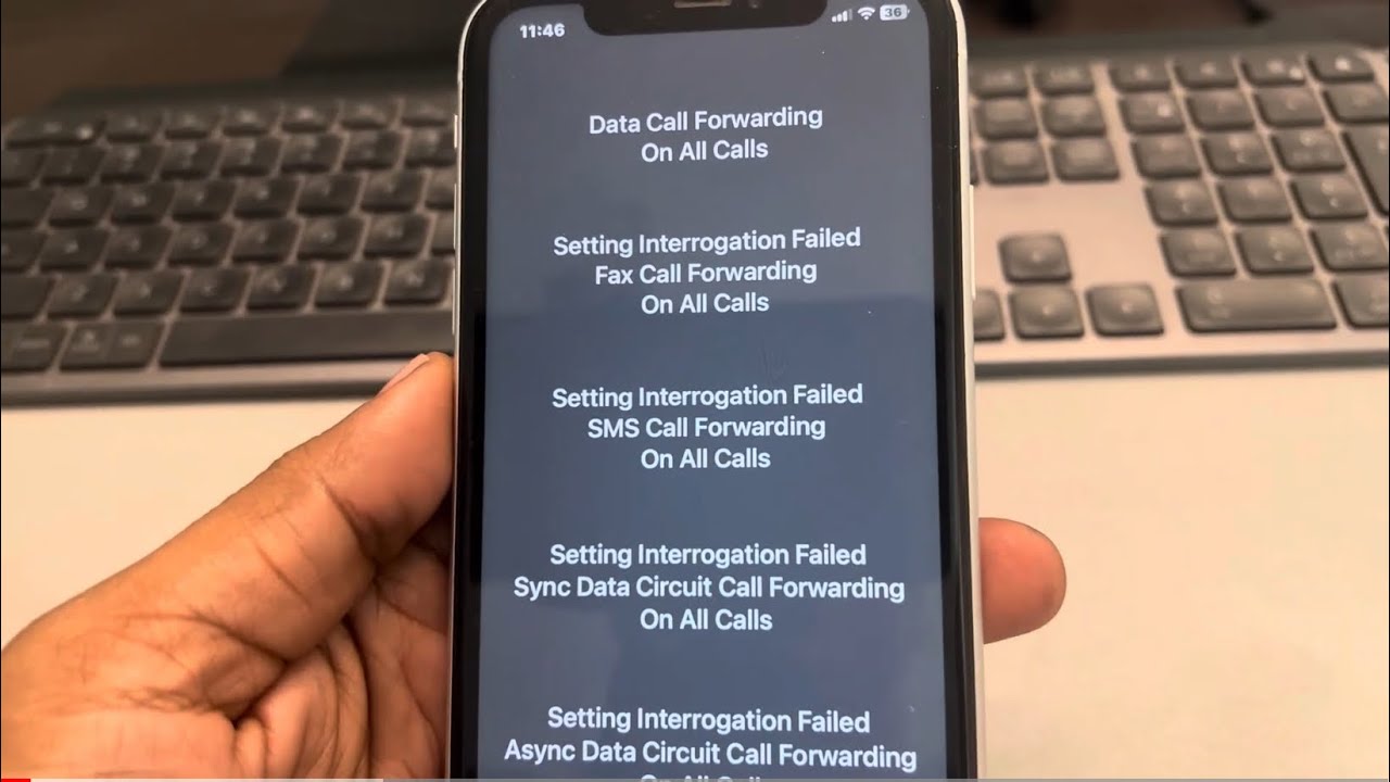 Setting interrogation failed on iPhone : Solution