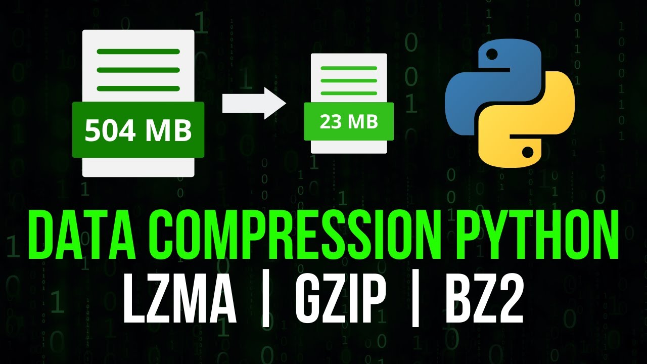 Data Compression Algorithms in Python