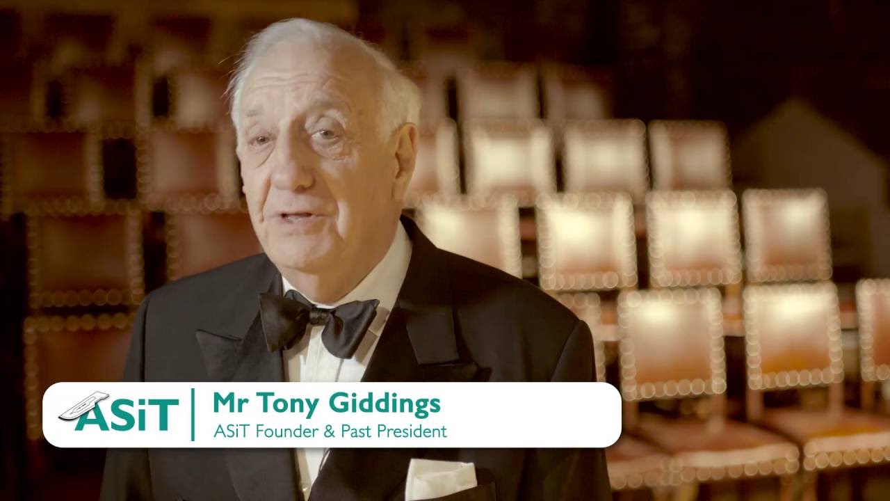 ASiT Conference 2016: Mr Tony Giddings, ASiT Founder