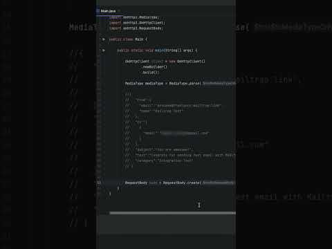 OK HTTP library to send emails in Java - Email FAQ by Mailtrap