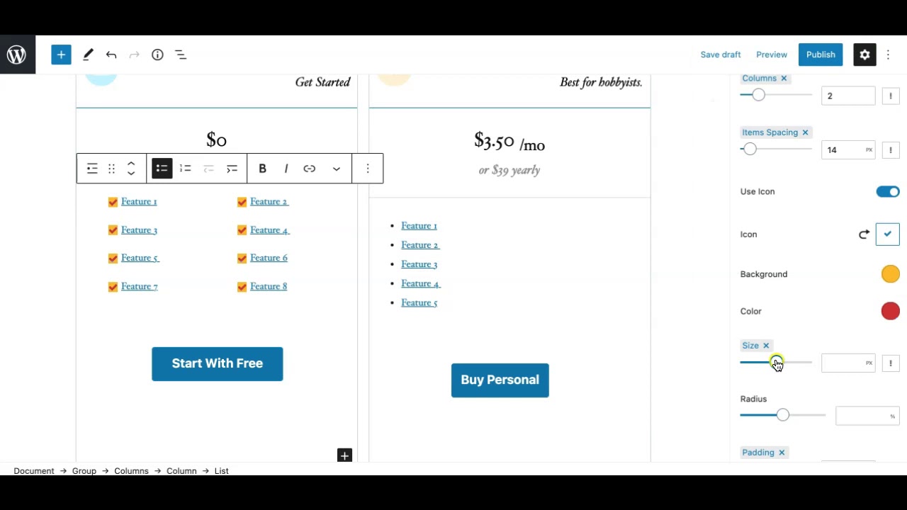 EditorPlus Update - Extended core Gutenberg blocks with additional features.
