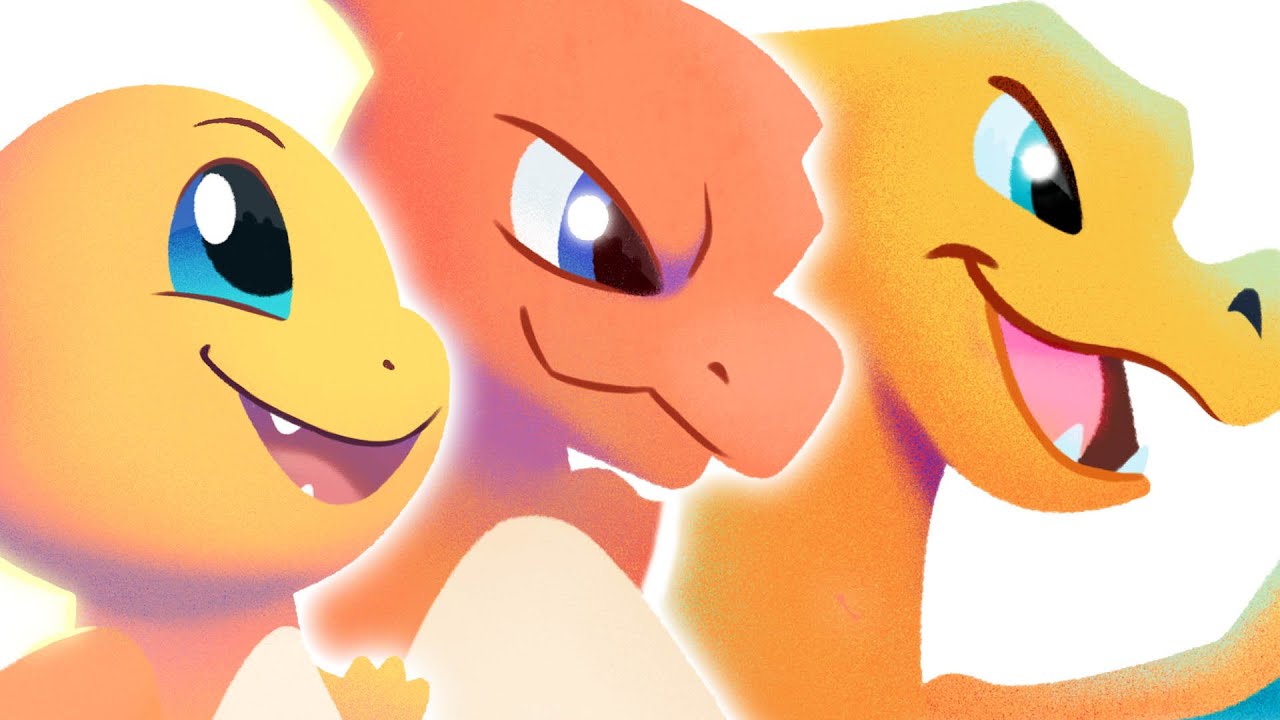 Charmander, Charmeleon, Charizard! Pokemon speedpaint 004-006