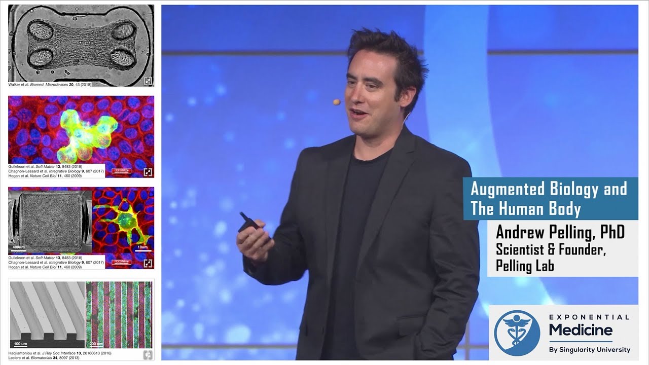 Augmented Biology & The Human Body - Andrew Pelling at Exponential Medicine