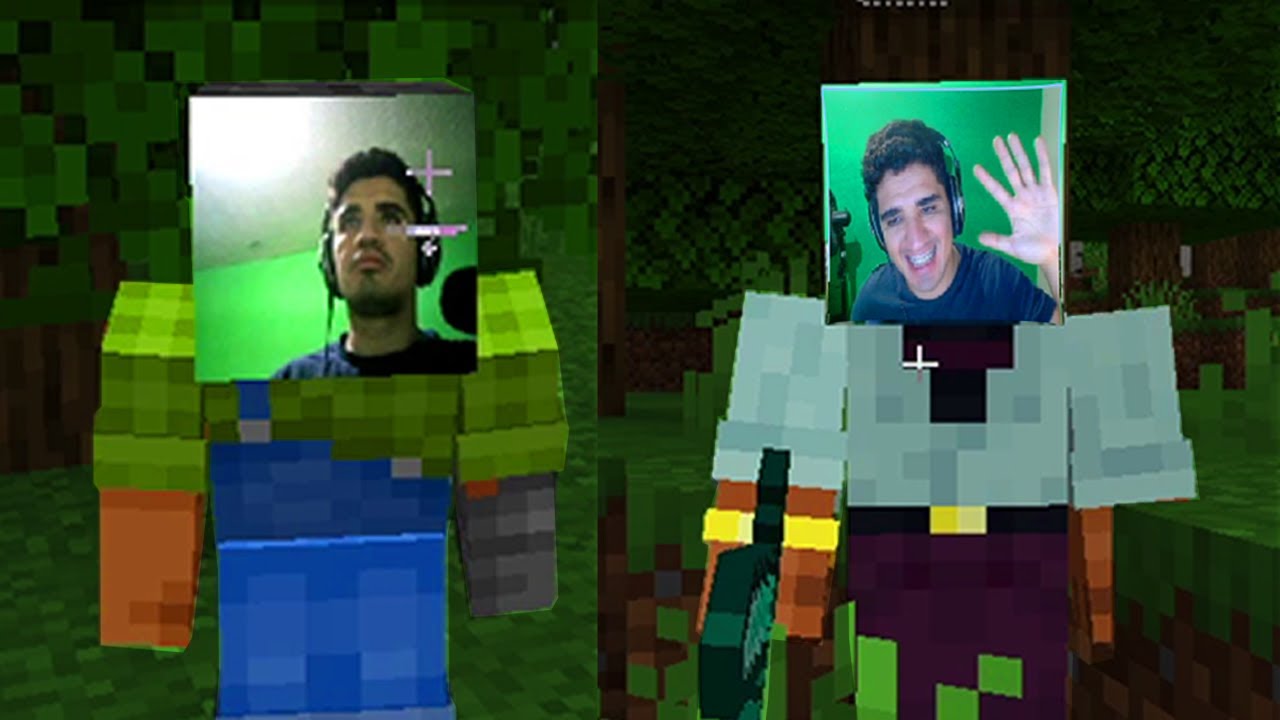 I coded webcams into Minecraft