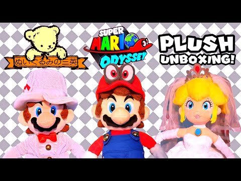 Sanei: Super Mario Odyssey - Plush Unboxing!