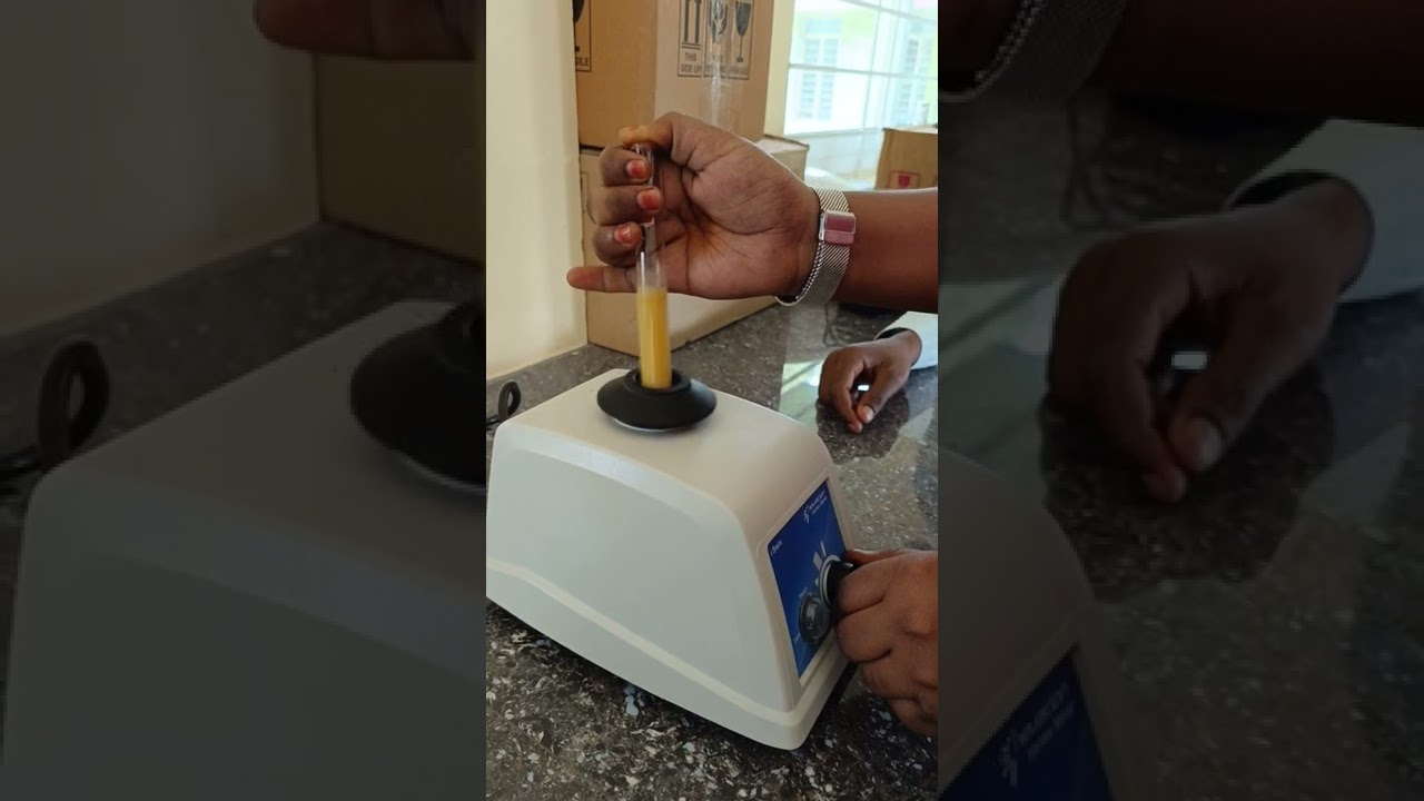 How to mix the sample in Vortex Mixer?