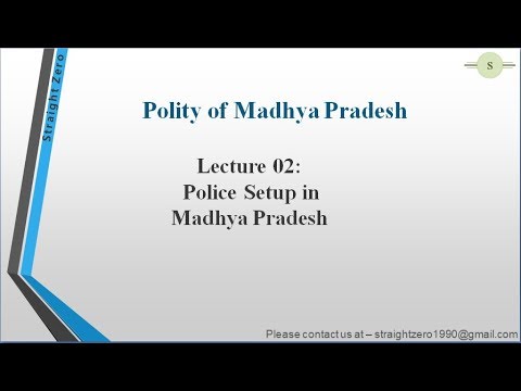 Police Structure of Madhya Pradesh Video Lecture - Crash Course for ...