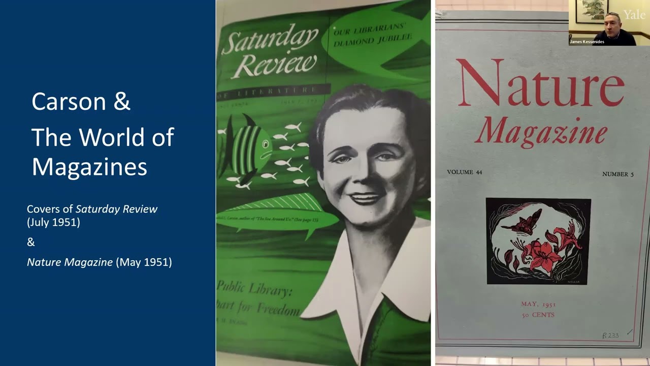 Rachel Carson’s Vision with Carla Baricz and James Kessenides: Mondays at Beinecke 4/27/26