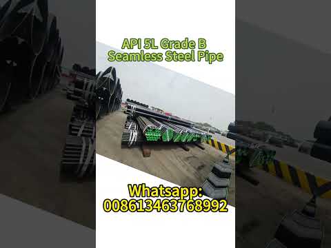 ASTM A53 Grade B | ASTM A106 Grade B | API 5L Grade B Seamless Steel Pipe Shipment💯
