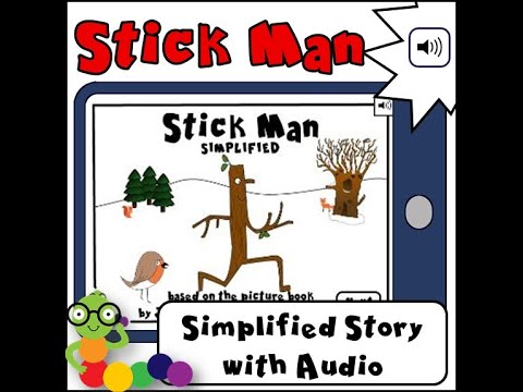 Stick Man - Digital Simplified Story with Audio - Kids Club English