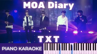 TXT - MOA Diary by musik fadli نوتة