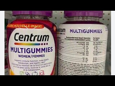 Centrum multivitamin gummies for women