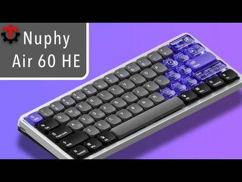 Low Profile Hall Effect Keyboard 🔥 Nuphy Air 60 HE Review