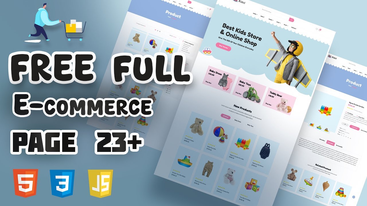 HTML CSS Template Website Ecommerce Github Code