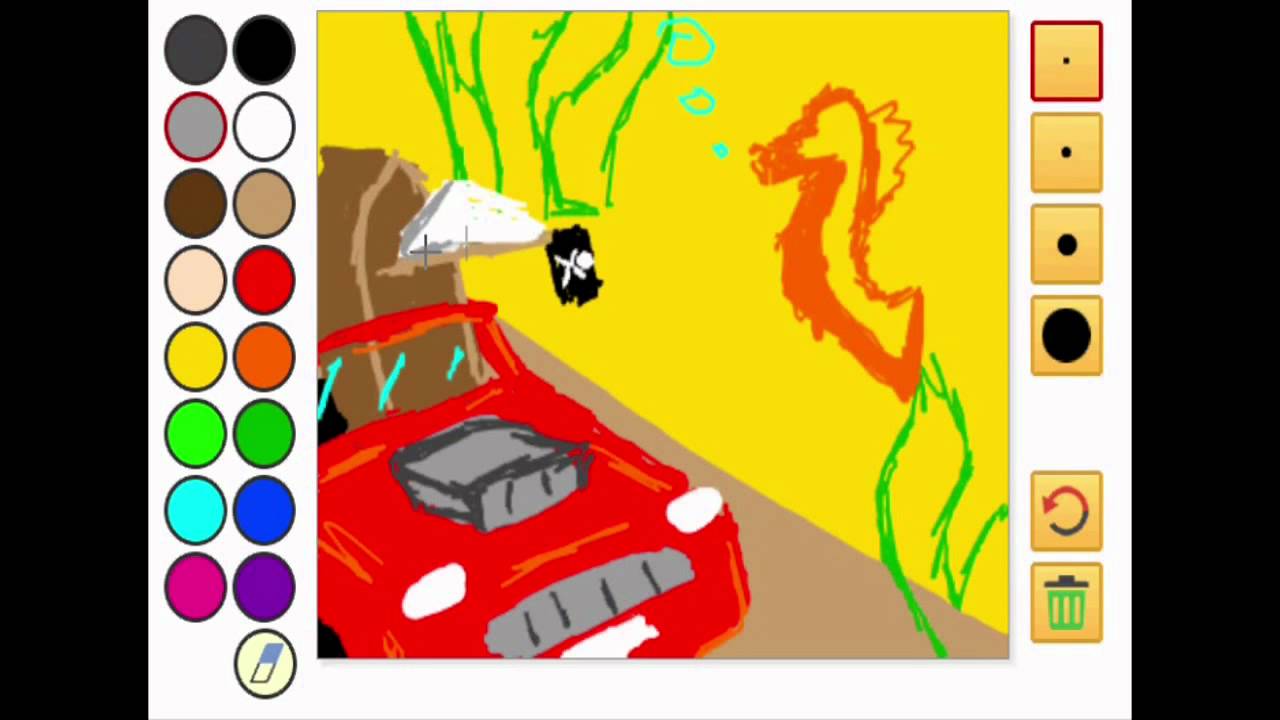 Drawception- A Pirate Boat Rollin' In the Ocean