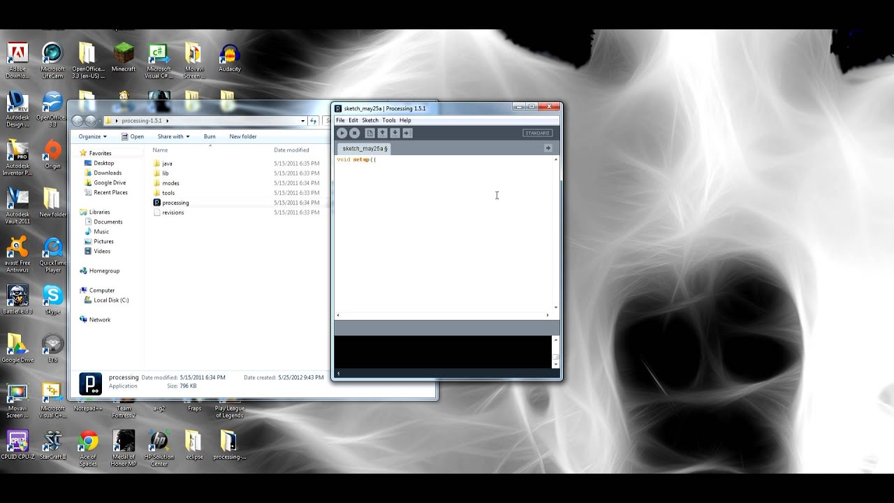 Game Design in Processing Part. 1 Setup