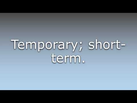 What does Stopgap mean?