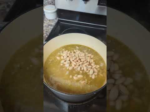 White Bean Sausage Chili is everything you need!