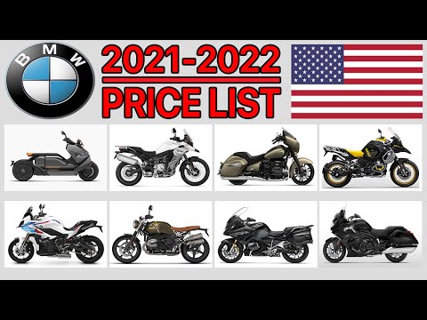 BMW Motorcycle Price List USA 2021 to 2022