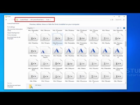 how to locate windows system fonts folder