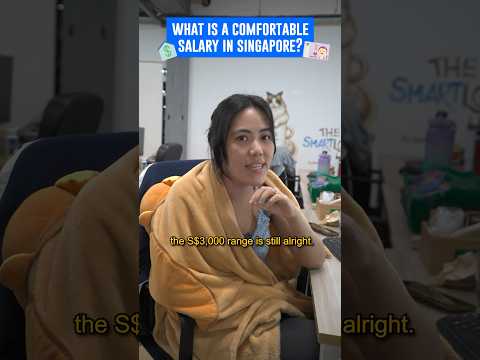 How Much Is A “Comfortable” Salary In Singapore? 🤑 #lifeattsl #singapore #shorts