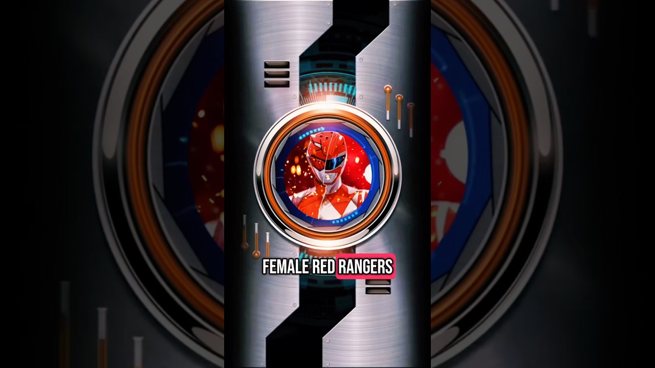 #MorphinLegacyDatabase Entry: Legacy of Female Red Rangers ❤️ ⚡️