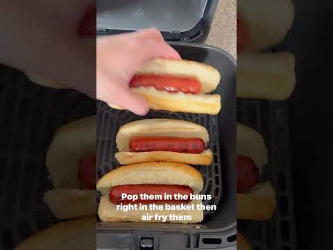 Air Fryer Hot Dogs