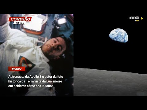 Vídeo: Astronauta da Apollo 8 e autor da foto histórica da Terra vista ...