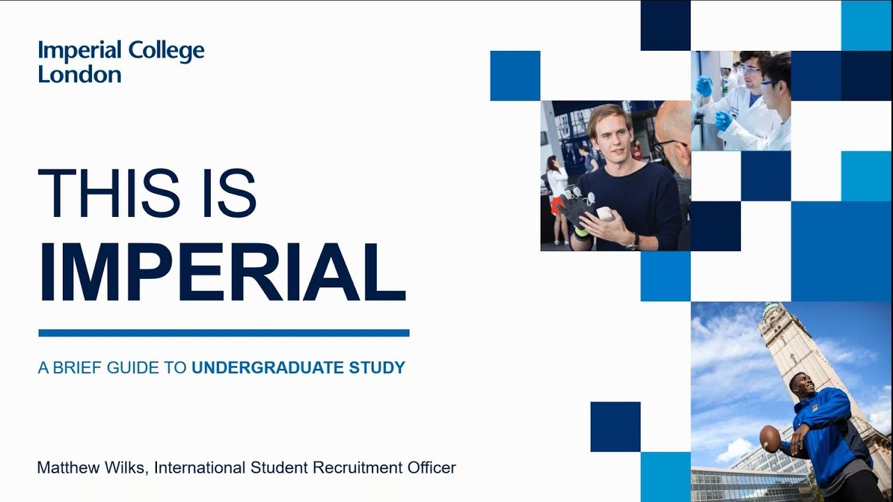 This is Imperial: undergraduate study webinar