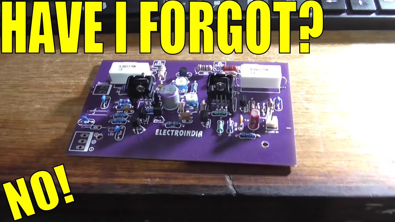 ElectroIndia 200W N-Channel MOSFET Amplifier: UPDATE