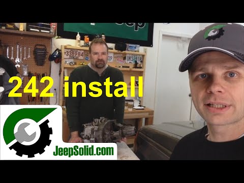 249 to 242 transfer case swap: How to install transfer case