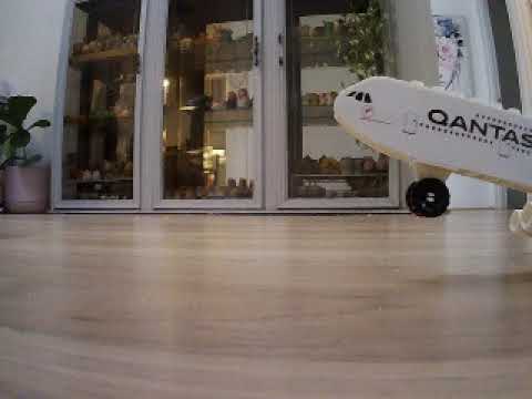 Lego Qantas plane stop motion