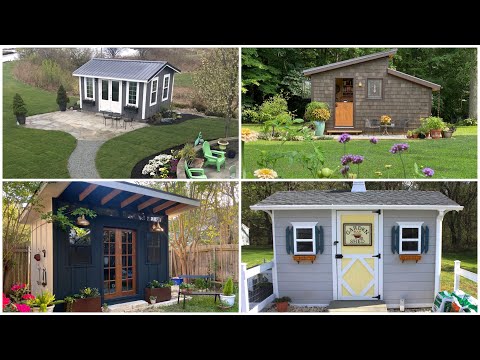 Beautiful Garden Shed Ideas! 😍🙌🥰 // Garden Answer