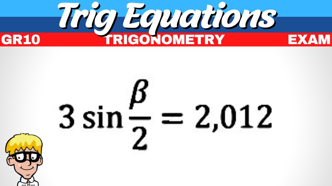 Exam questions Grade 10 Trigonometry