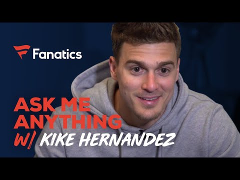 Ask Kike Hernandez Anything: from clubhouse pranks to hanging with Chase Utley | #FanaticsAMASeries