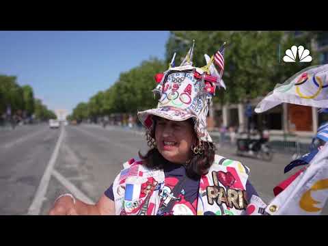 Meet the U.S. 'Olympic Superfan' at her 7th Games | NBC New York