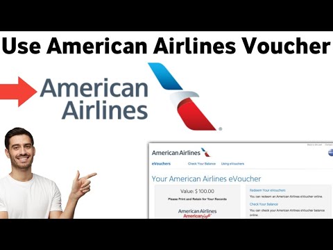 How to Use American Airlines Voucher (2025 METHOD)