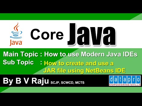 How to create and use a JAR file using NetBeans IDE | Java Tutorial for Beginners