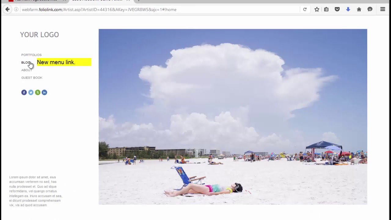 FolioLink Blog Feature