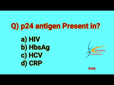 p24 antigen Present