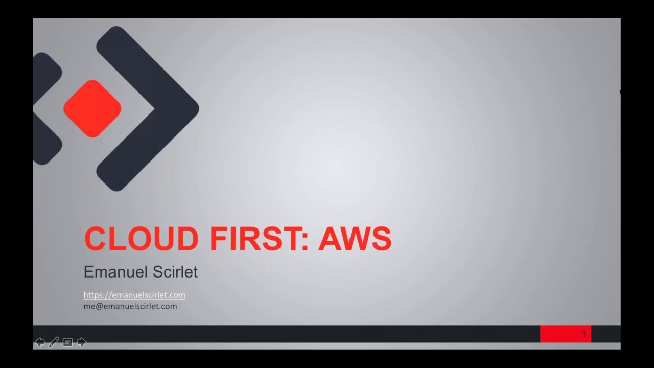 CloudFirst: AWS