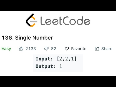 136. Single Number in Java || DSA in JAVA || XOR techniques