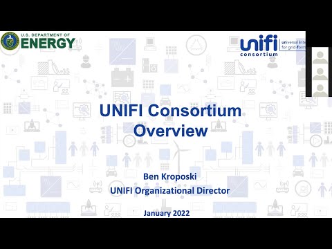 Ben Kroposki: UNIFI Consortium Overview