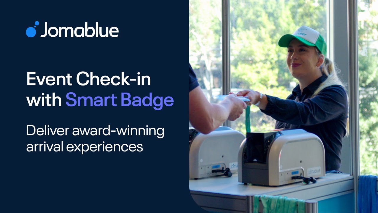 Event Check-In and Badging - Jomablue