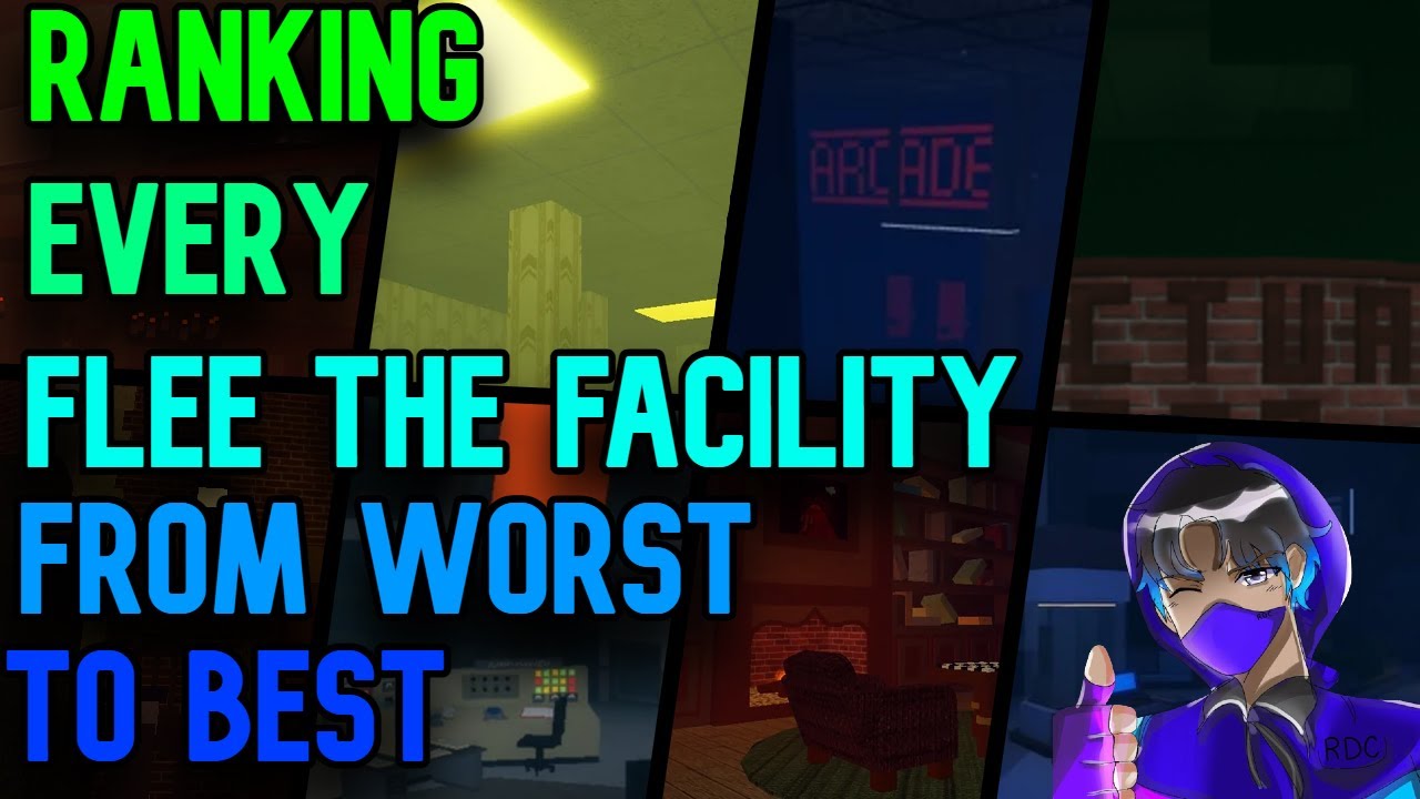 RANKING EVERY FLEE THE FACILITY MAP FROM WORST TO BEST!